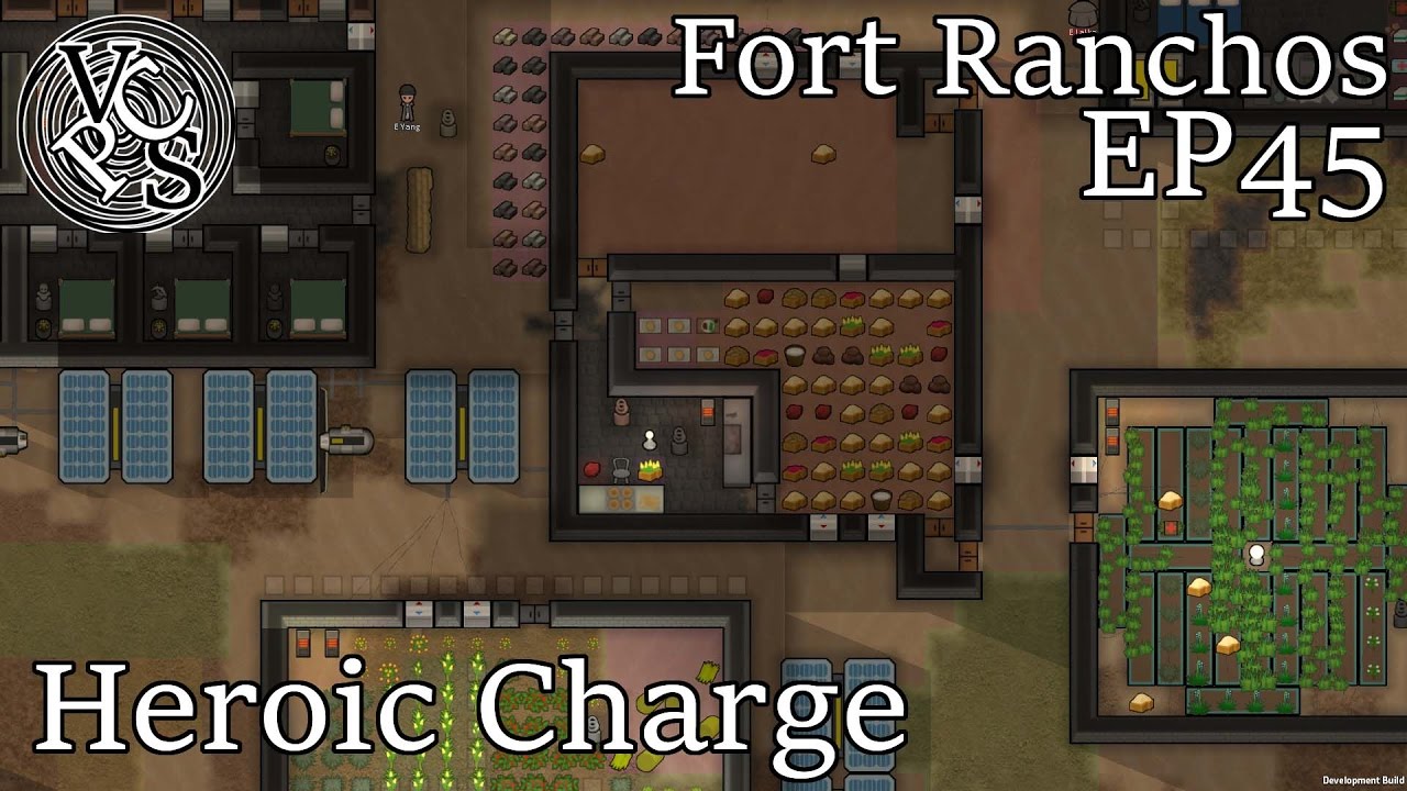 Rimworld Fort Ranchos EP45: Heroic Charge - Alpha 16 Custom Scenario ...
