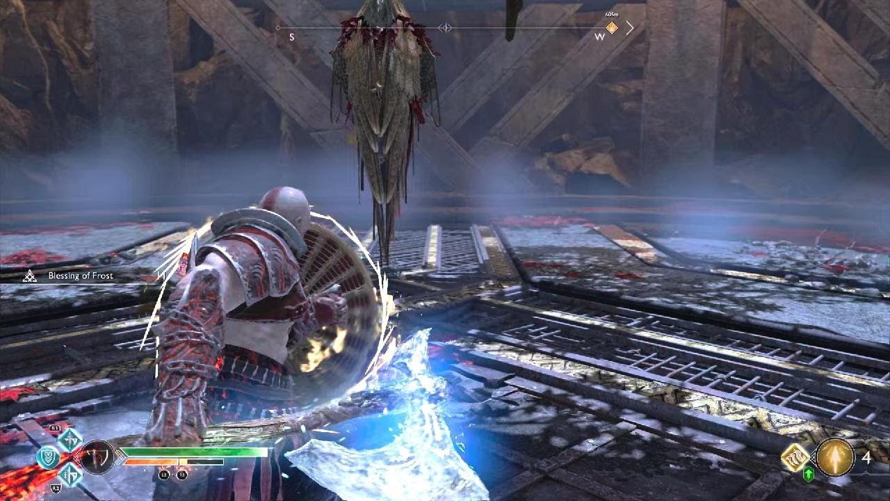 God Of War 2018 Valkyrie Fight - YouTube