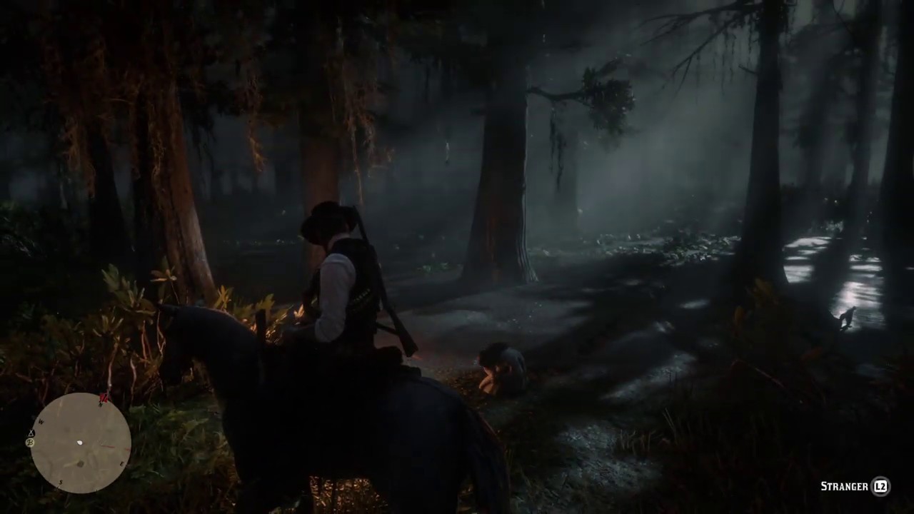 Creepy swamp encounters - Red Dead Redemption 2 - YouTube
