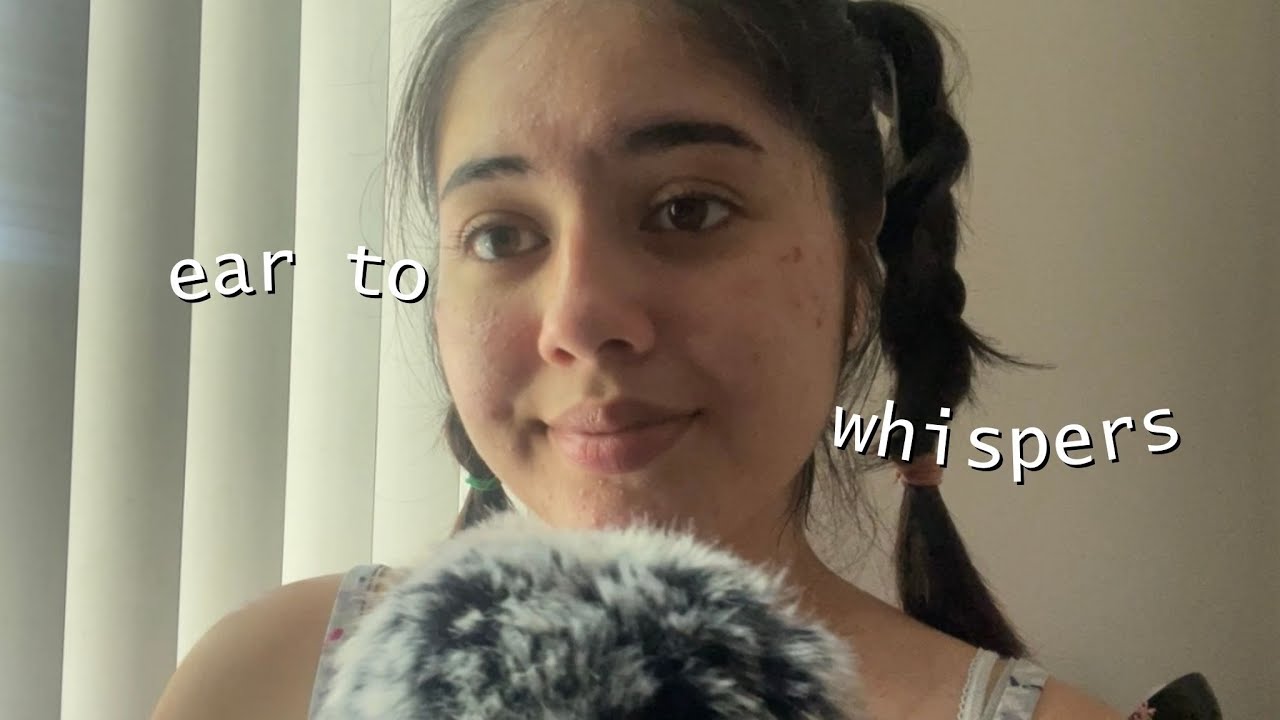 ASMR ear to ear whispers 🫧 hand sounds, mouth sounds & more - YouTube