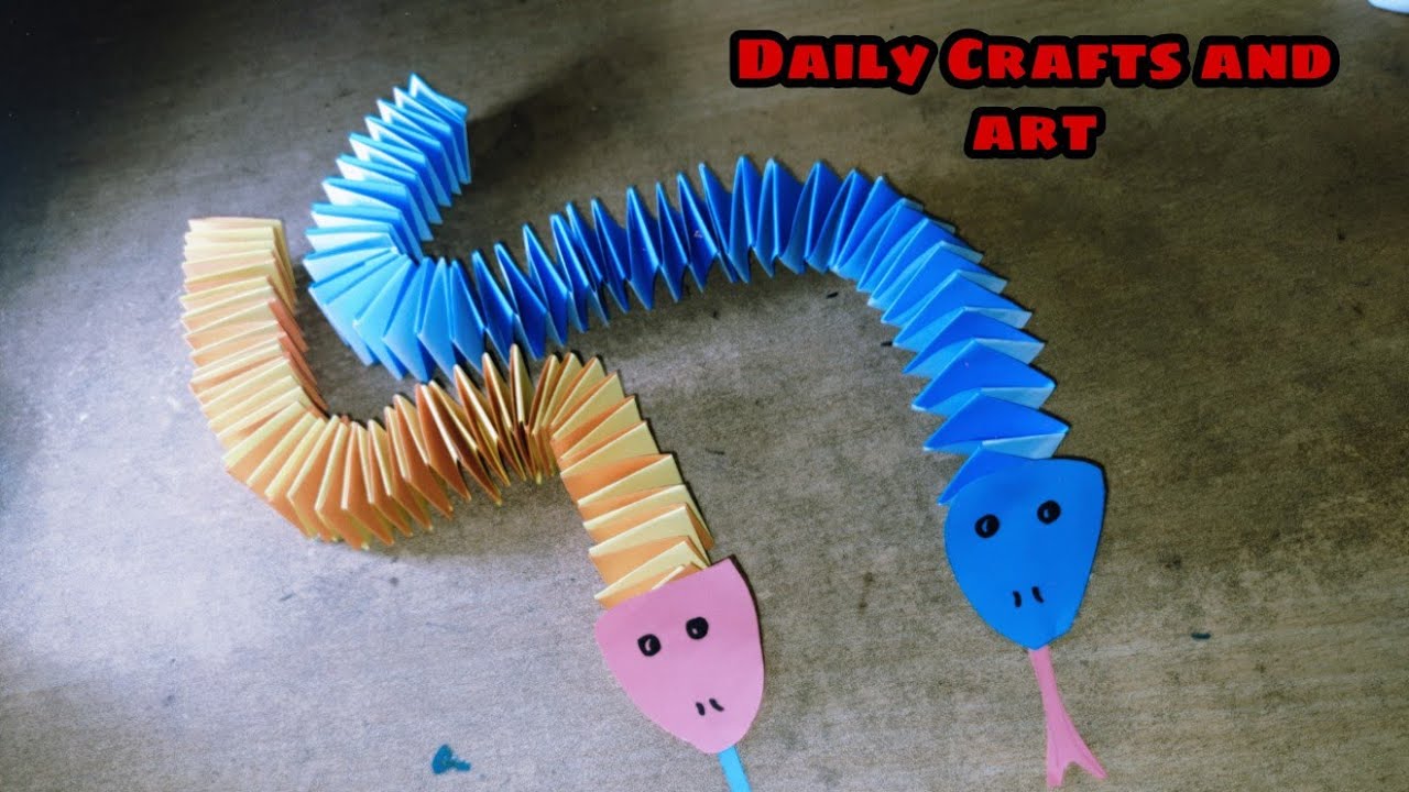 Amazing Paper Snakes🐍 - YouTube