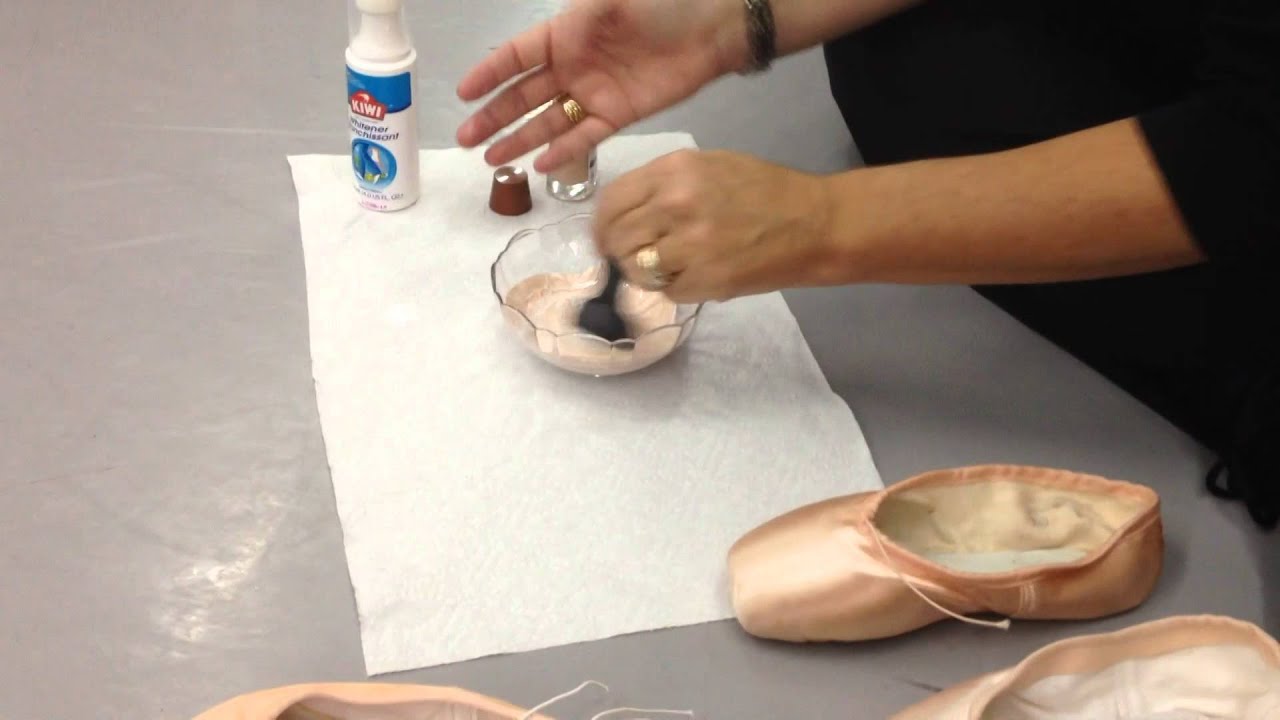 Pancaking Pointe Shoes - YouTube