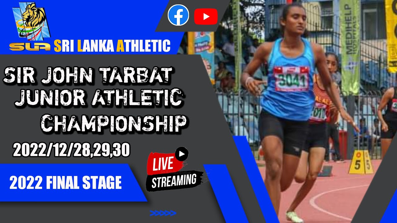 Sir John Tarbat Junior Athletic Championship 2022 - Day 01 - YouTube