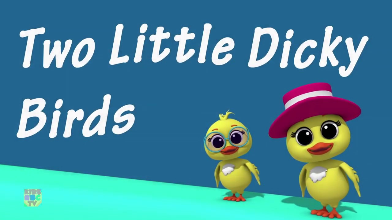 Two Little Dicky Birds - Nursery Rhymes | Nursery KIDS - YouTube