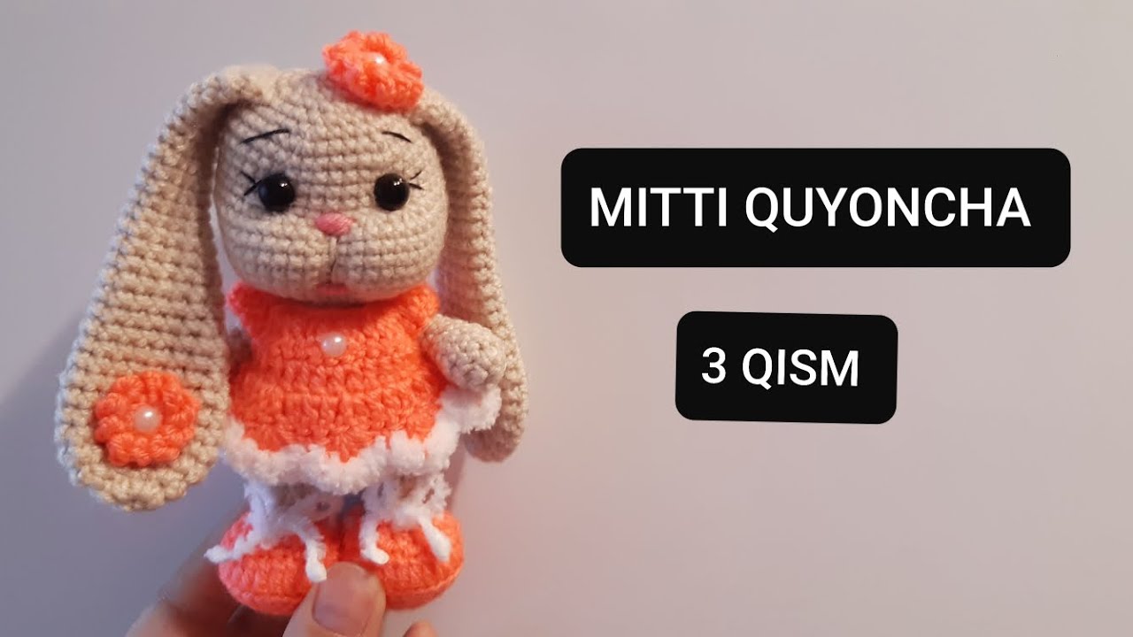 UZ🇺🇿 QUYON TO'QISHNI O'RGANAMIZ | MITTI QUYONCHA | #YUMSHOQ O'YINCHOQ# ...