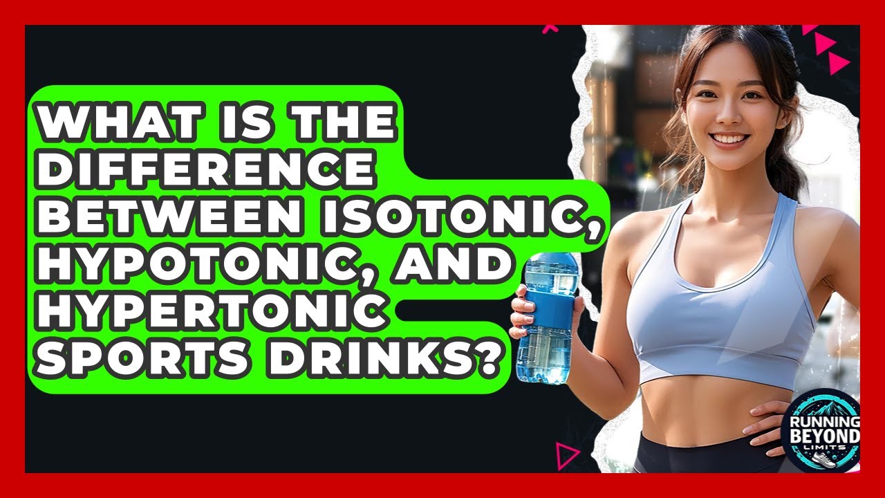 What Is The Difference Between Isotonic, Hypotonic, And Hypertonic Sports Drinks? - YouTube