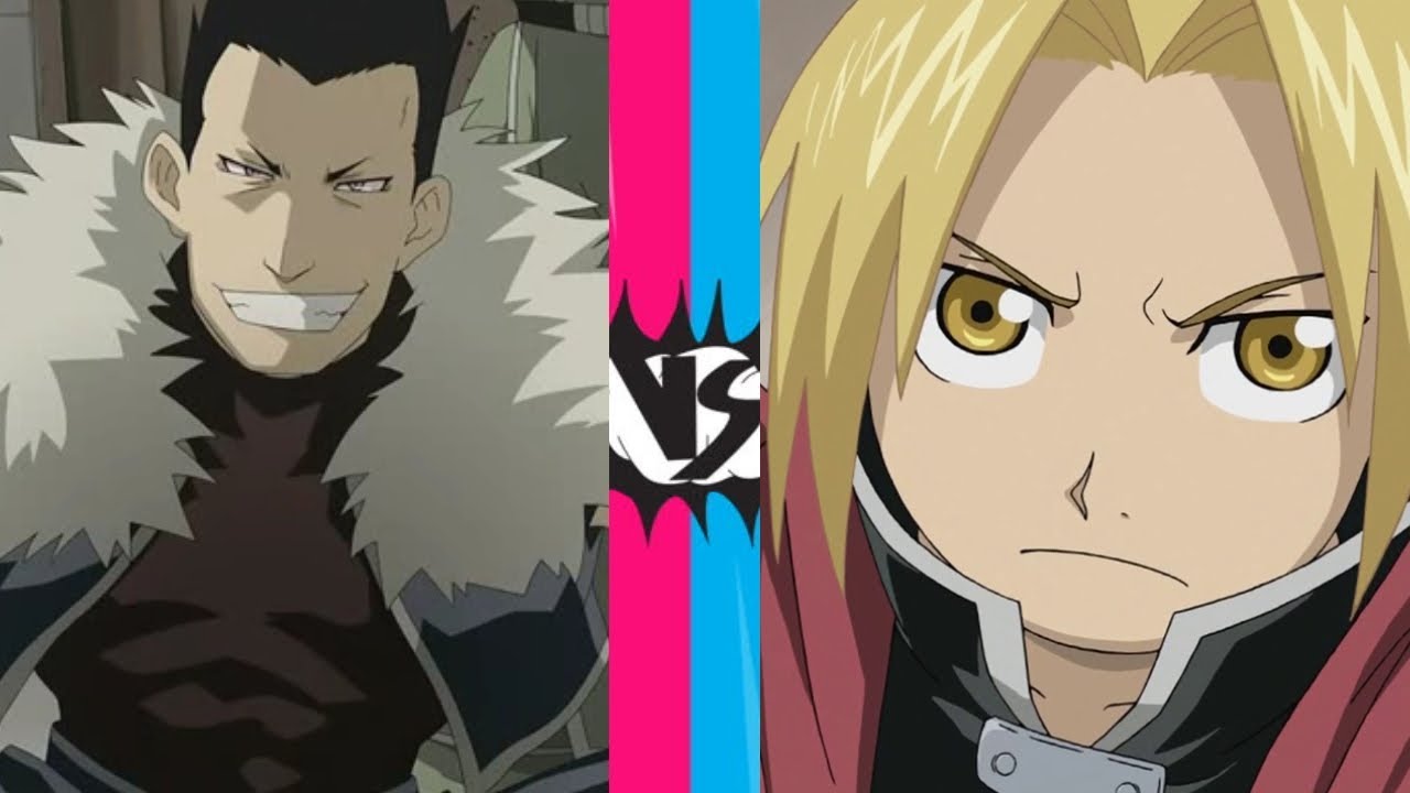 Fullmetal alchemist brotherhood: Edward elric vs Greed - YouTube
