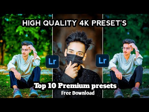 High Quality Top 10 Lightroom Premium Presets😱।।Lightroom Premium ...