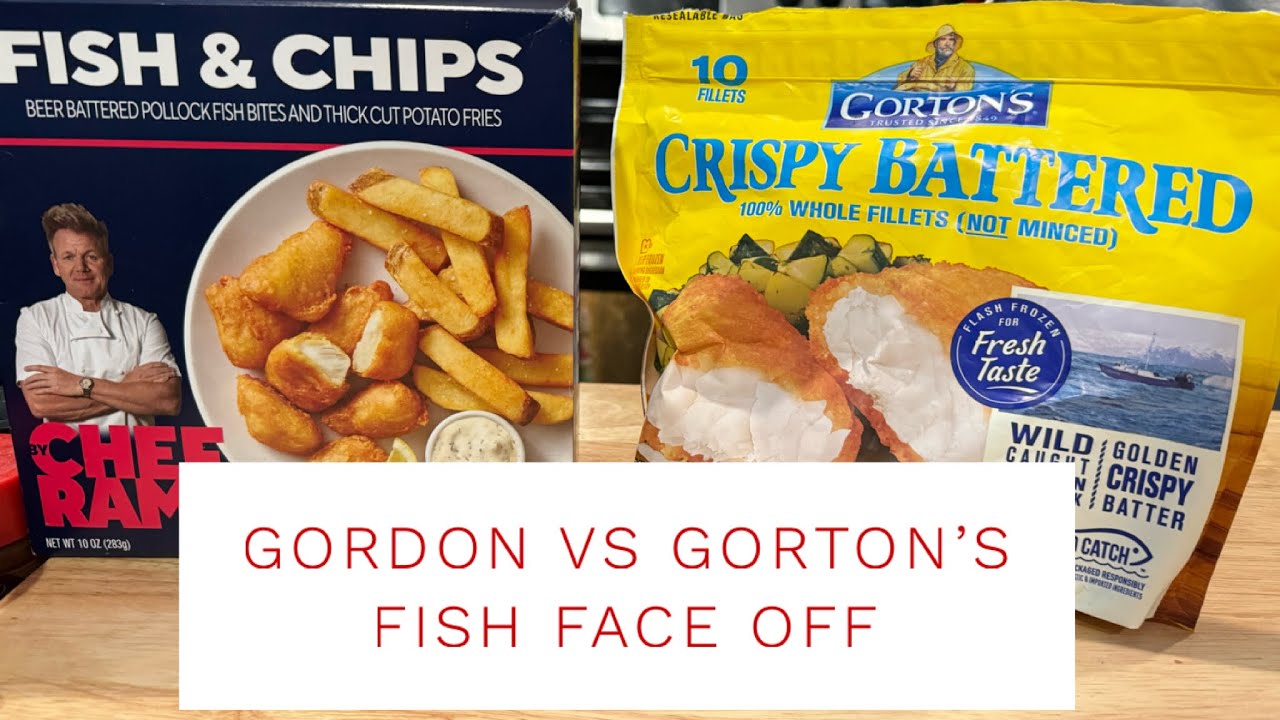 Gordon Vs Gorton’s Fish Face Off | Day 30 Freezer Project - YouTube
