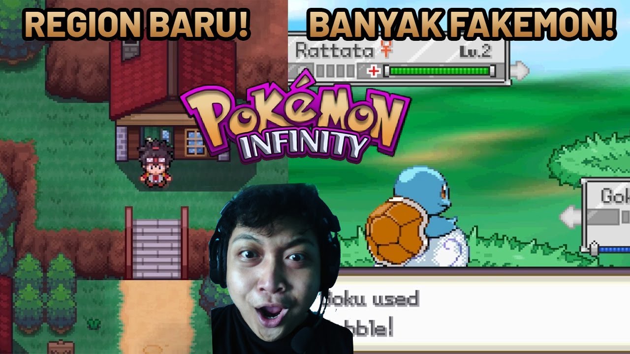 Pokemon Fan Made Region Baru! Pokemon Infinity - YouTube