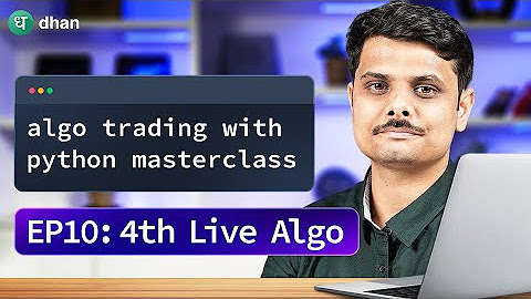 Algo Trading with Python FREE Masterclass - YouTube