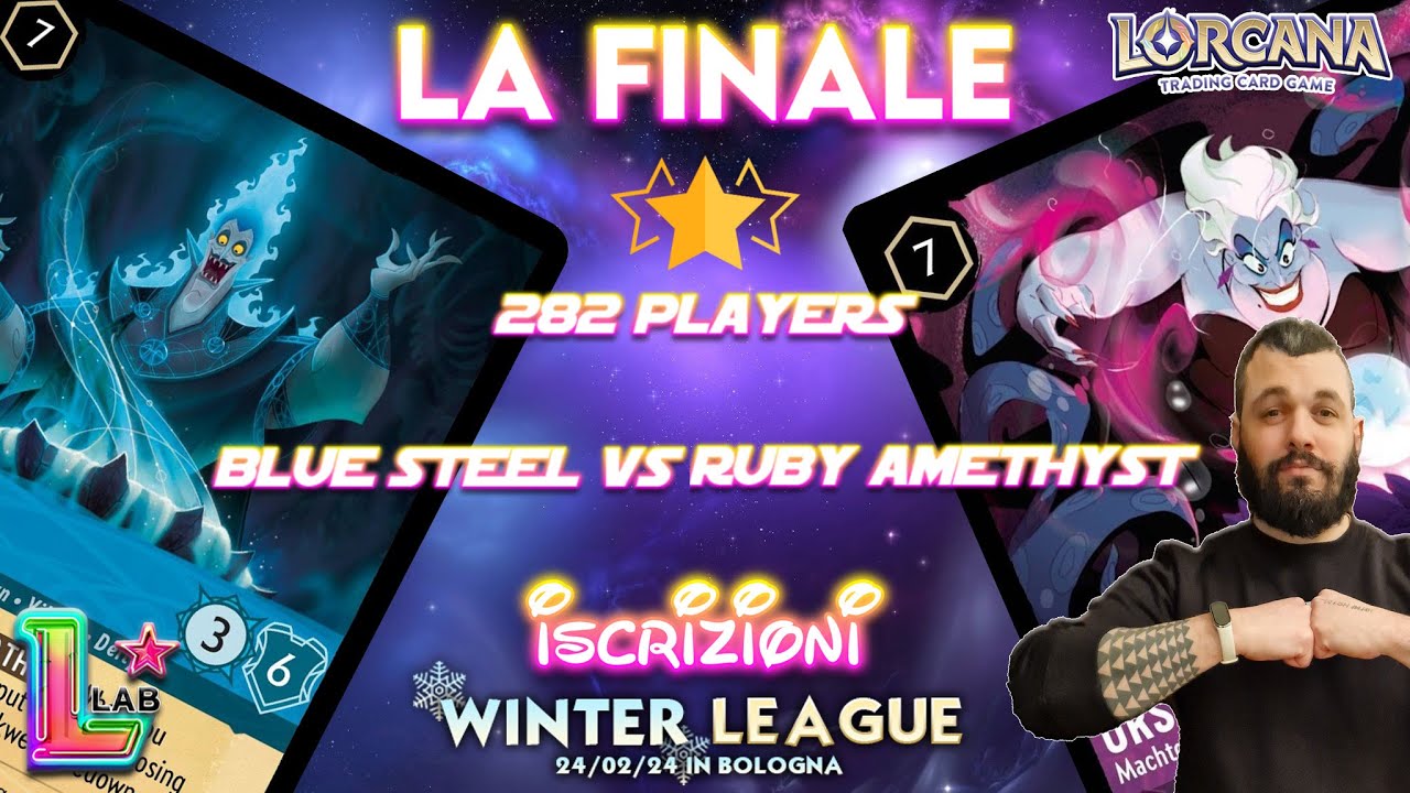 TORNEO 282 PLAYERS- LAST MATCH! #lorcana #lorcanalab #ita #gameplay # ...