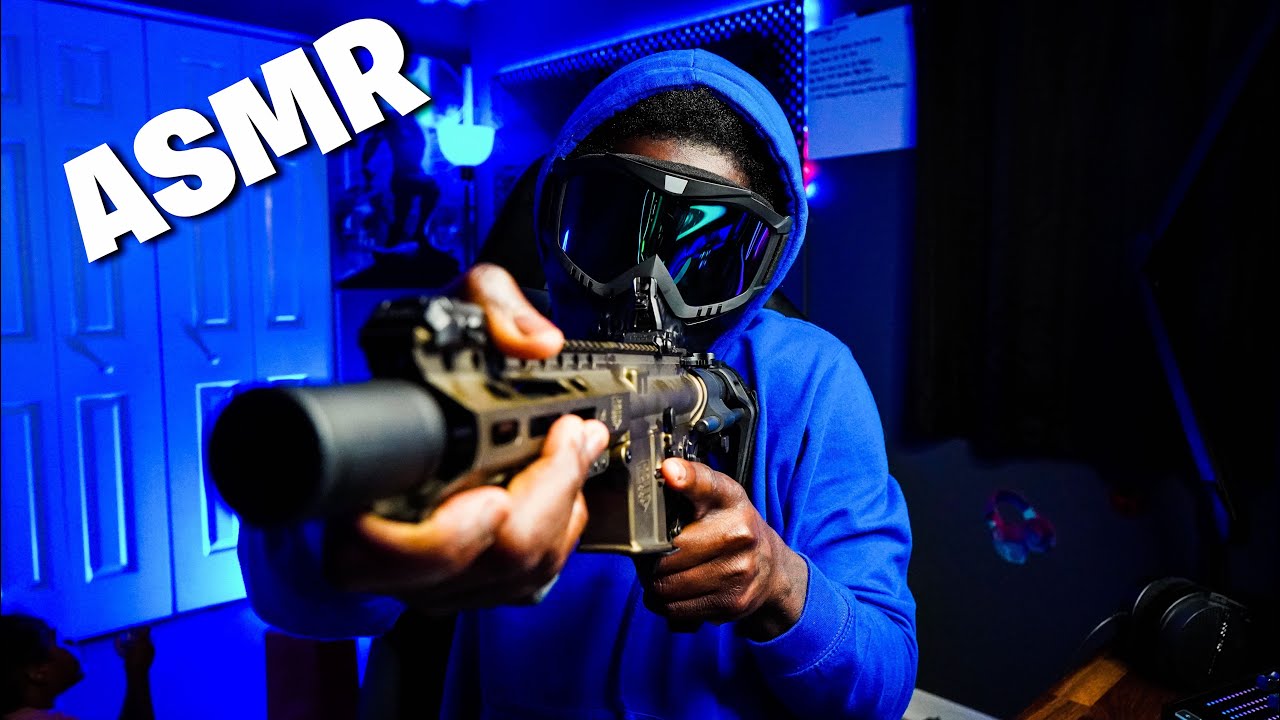 ASMR| ** INSANE GUN SOUNDS** FOR SLEEP And Relaxation Whispers, Bullet ...