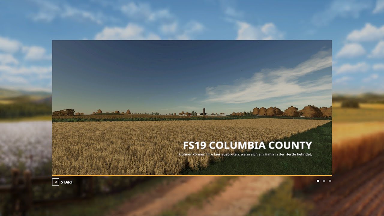 FS19 Columbia County Fly Thru - YouTube