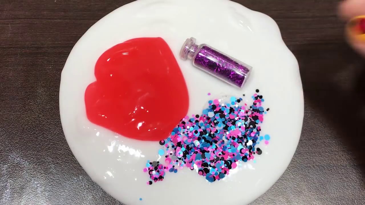 Mixing Store Bought Slime and Putty into Slime #1 | Satisfying Slime ...