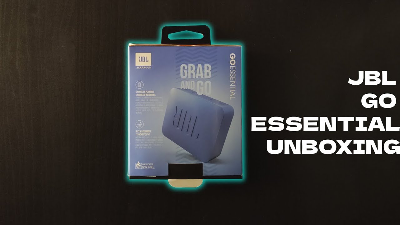 JBL GO ESSENTIAL Unboxing - YouTube