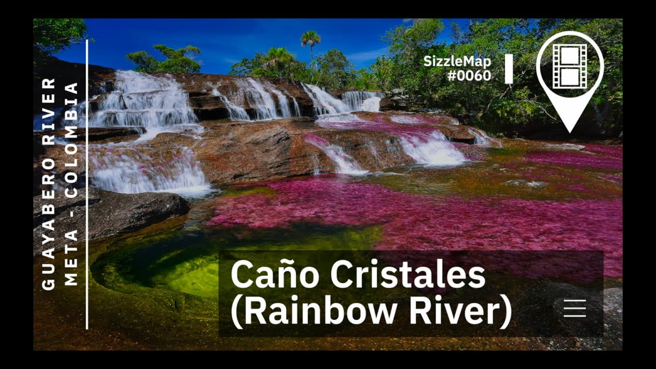 Cano Cristales Map