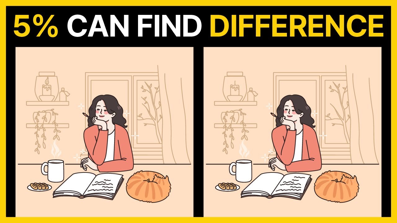 【Spot the Difference Game】5% Can find difference - YouTube