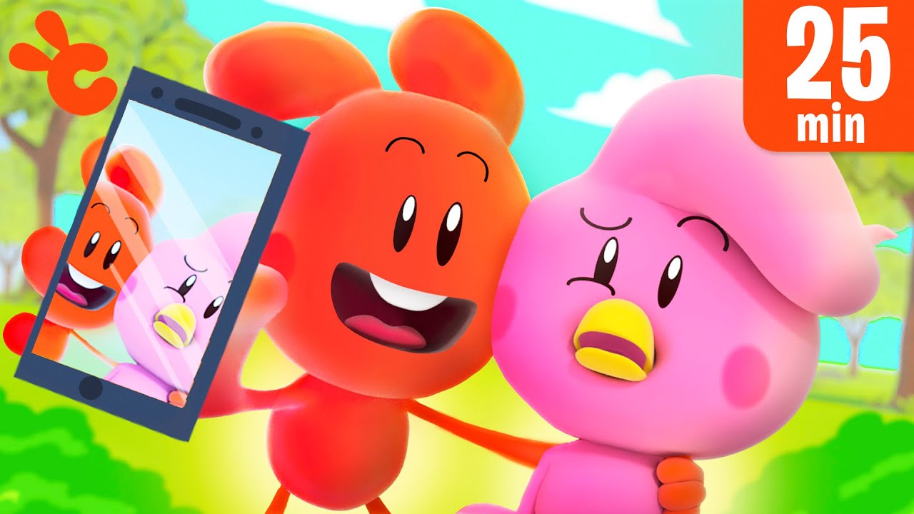 Stories for kids 25 Minutes Cueio The Bunny Stories!!! Learning soft ...