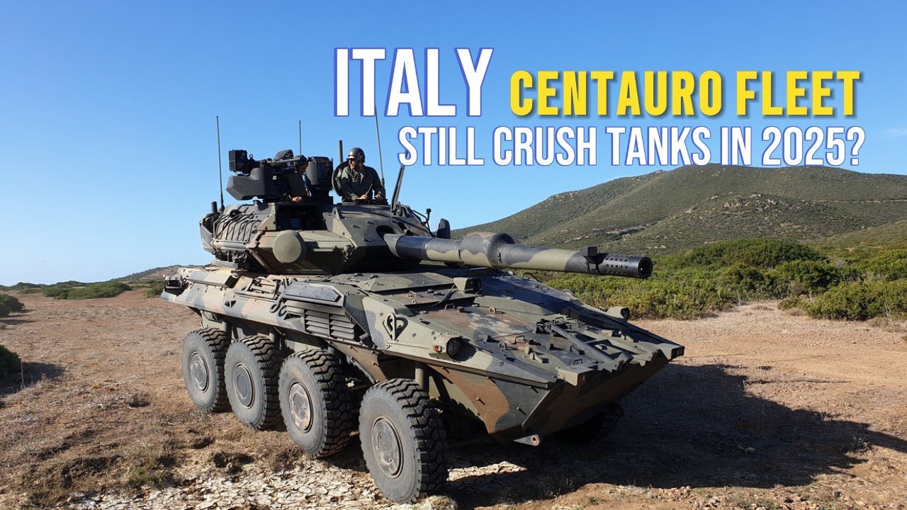 Italy’s Armored Cavalry in 2025: The Centauro Status Report - YouTube