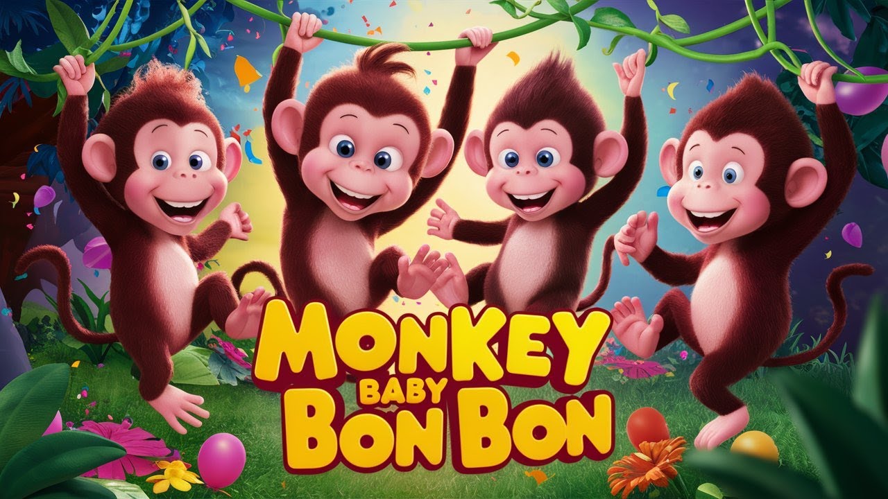 Monkey Baby Bon Bon | Fun & Engaging | Kids Rhyme | Kids Song | Fun For ...