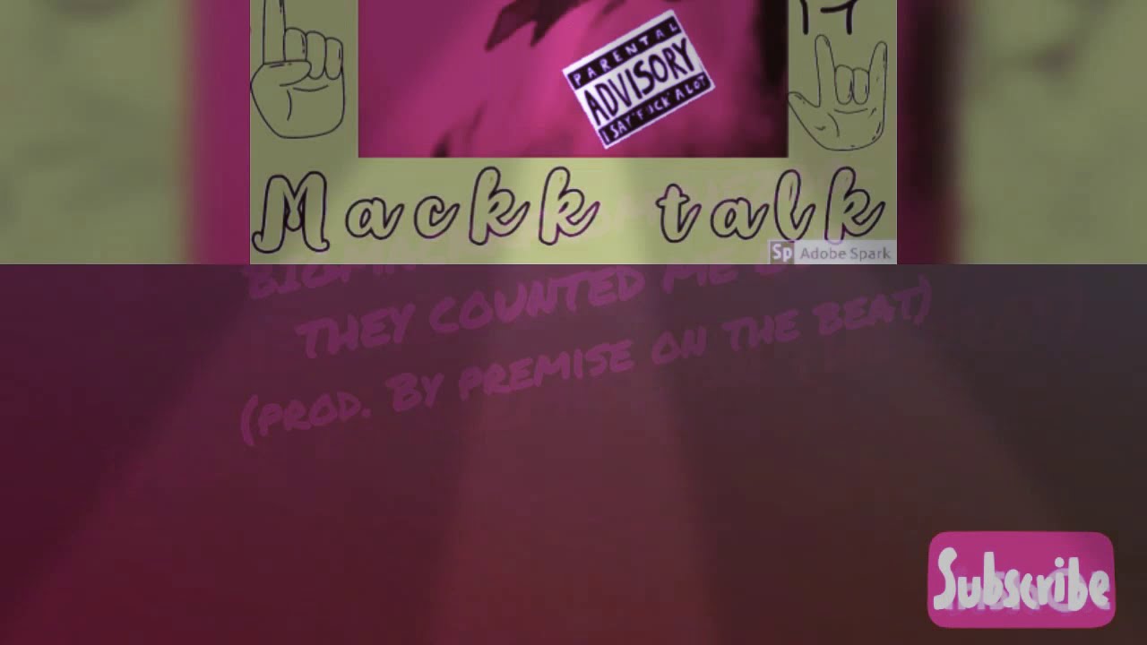BIGMACKKFROMTHEZOO-THEY COUNTED ME OUT (prod. By premise on the beat ...