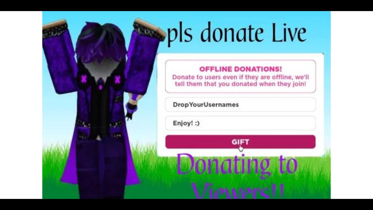 🔴REAL PLS DONATE LIVE - Donating To Viewers & Raising! 💸 - YouTube
