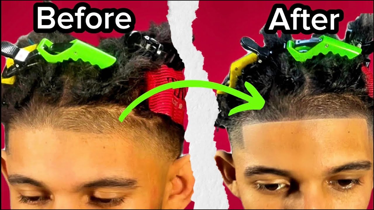 IN DEPTH HIGH TAPER: COWLICK HAIRLINE | Barber Tutorial - YouTube