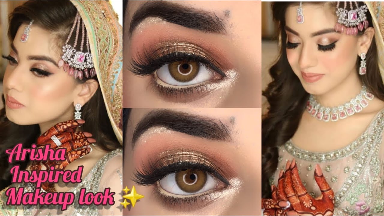 Soft Nikah Makeup look| Arisha Nikah Makeup look| Makeupbygull #nikah # ...