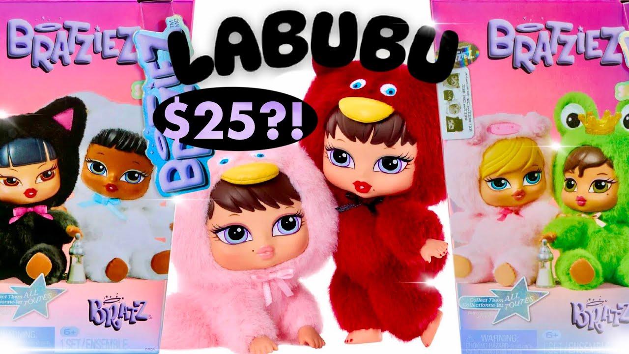 BRATZ x LABUBU?!👀 NEW Bratziez PLUSH KEYCHAIN Blind Box, MYSTERY ...