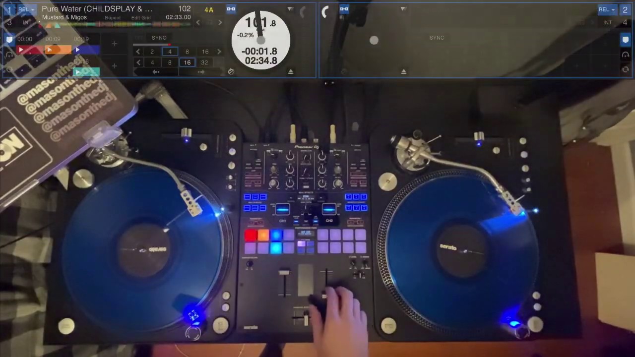 LIVE DJ MIX 2020 HIP-HOP/DANCE MIX | TURNTABLES & PIONEER DJM-S9 ...