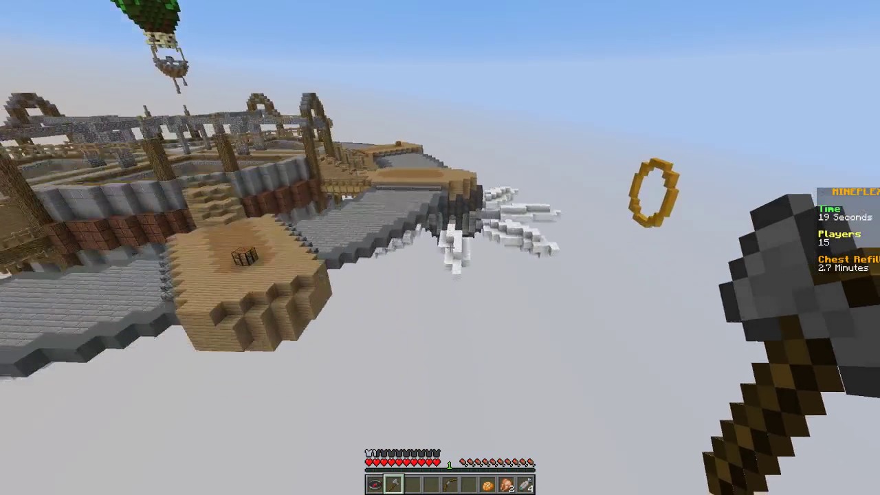 GrandDaddy Kola Minecraft Mineplex Live Play, Skyfall Elytra PVP - YouTube