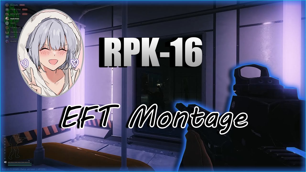 [타르코프] 알파카 타르코프 매드무비 (RPK-16 EFT Montage) - YouTube