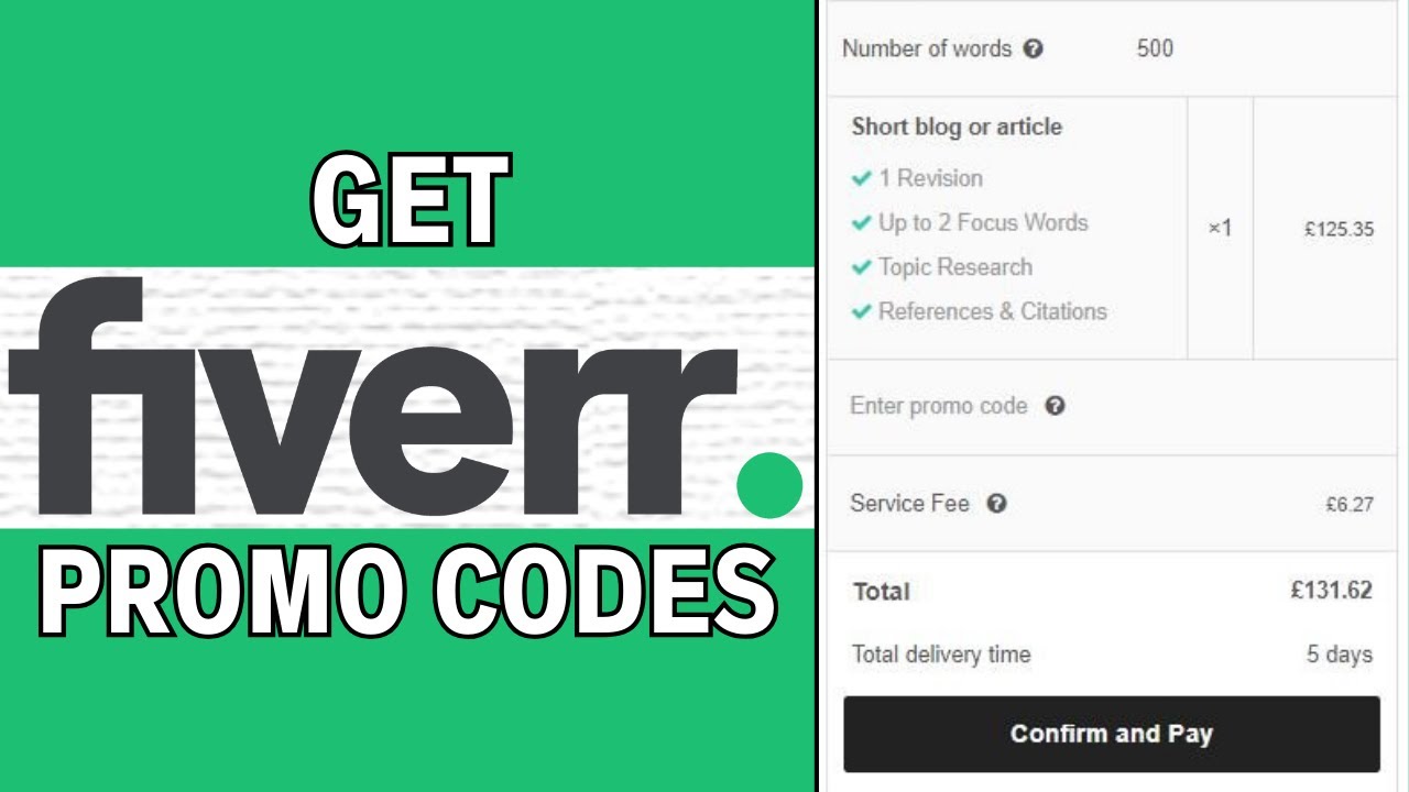 Get Fiverr Promo Code | Best Fiverr Deals (2024) - YouTube