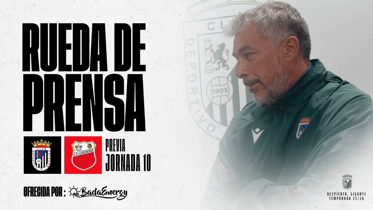 🎙 Rueda de prensa de Juan Marrero previa al #BadajozLlerenense - YouTube