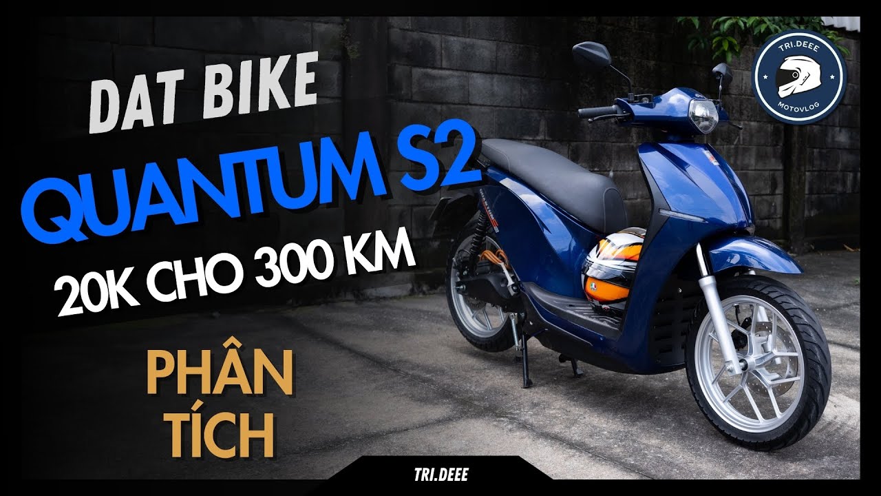 MÌNH LÁI DAT BIKE QUANTUM S2: 42,9 TRIỆU, SẠC TỐN 20 NGÀN ĐI ĐƯỢC GẦN 300 KM? | TRÍ ĐÊ MOTOVLOG ...
