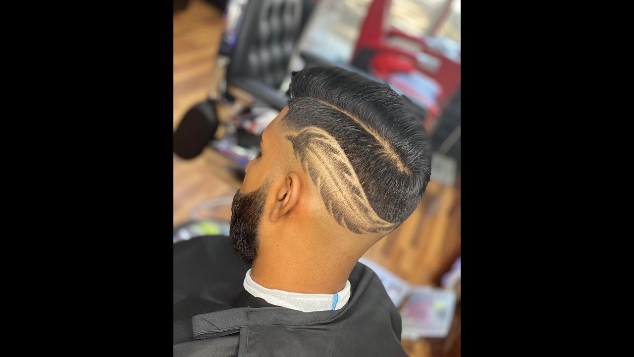 Tutorial on how to make a feather and fade - YouTube