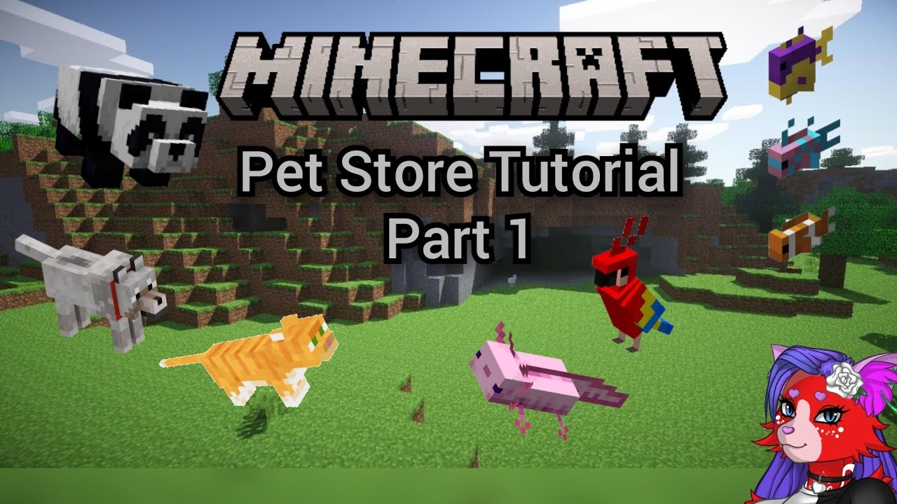 Minecraft - Pocket Edition | Pet Store Tutorial | Part 1 - YouTube