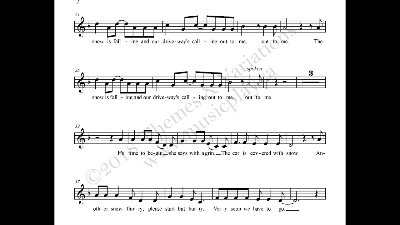 The Snow Is Falling - Snowtastic Choral Collection - YouTube