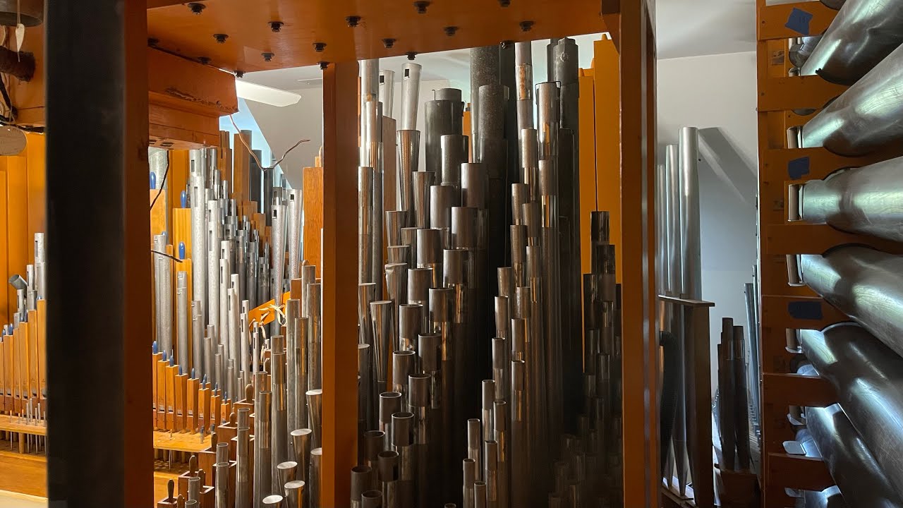 Residence Pipe Organ Plays Beethoven’s 7th Symphony: Second Movement ...
