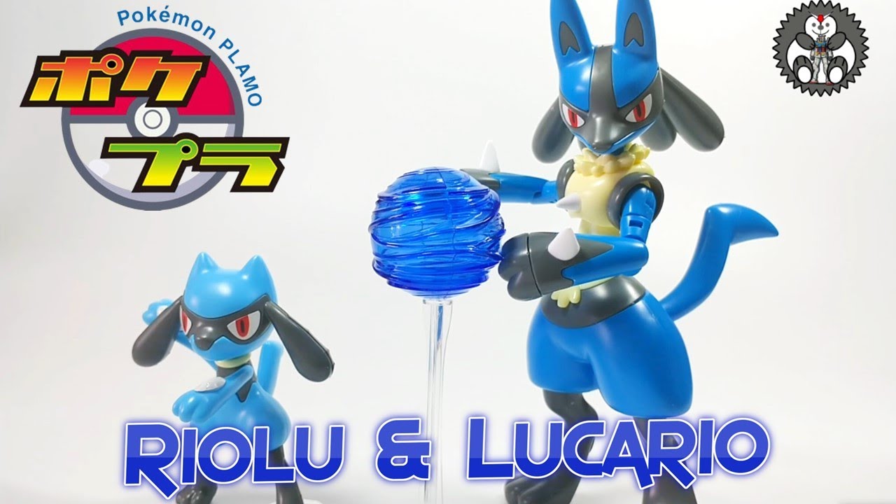 Lắp ráp Pokemon?? [FAST BUILD] PokePla Riolu & Lucario - YouTube