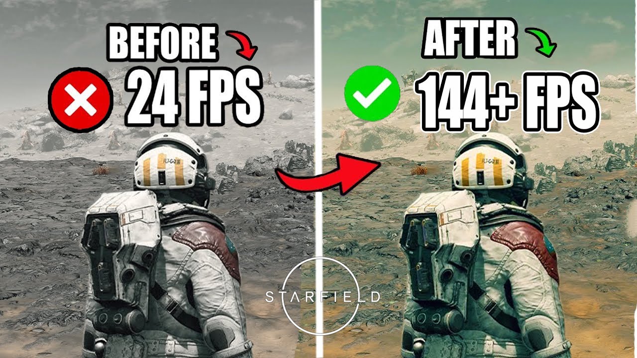 🔧STARFIELD: BEST SETTINGS TO BOOST FPS AND FIX FPS DROPS / STUTTER 🔥 ...