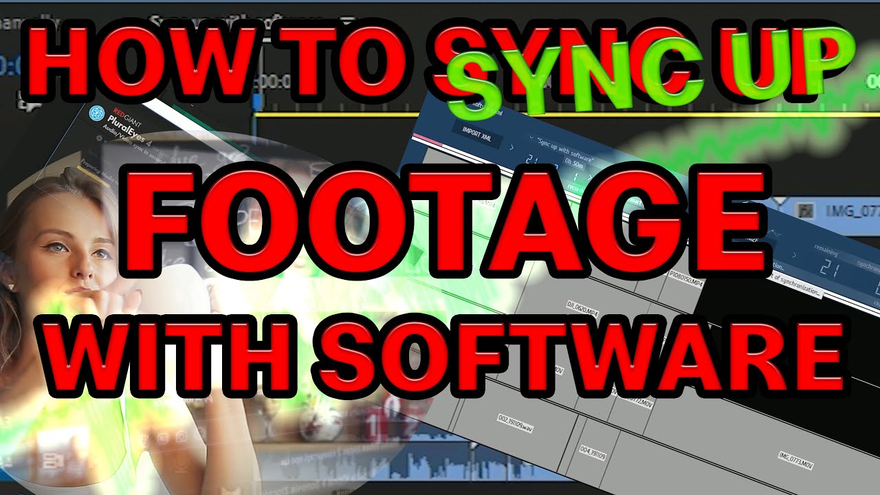 How to SYNC up multiple cameras with SOFTWARE - YouTube