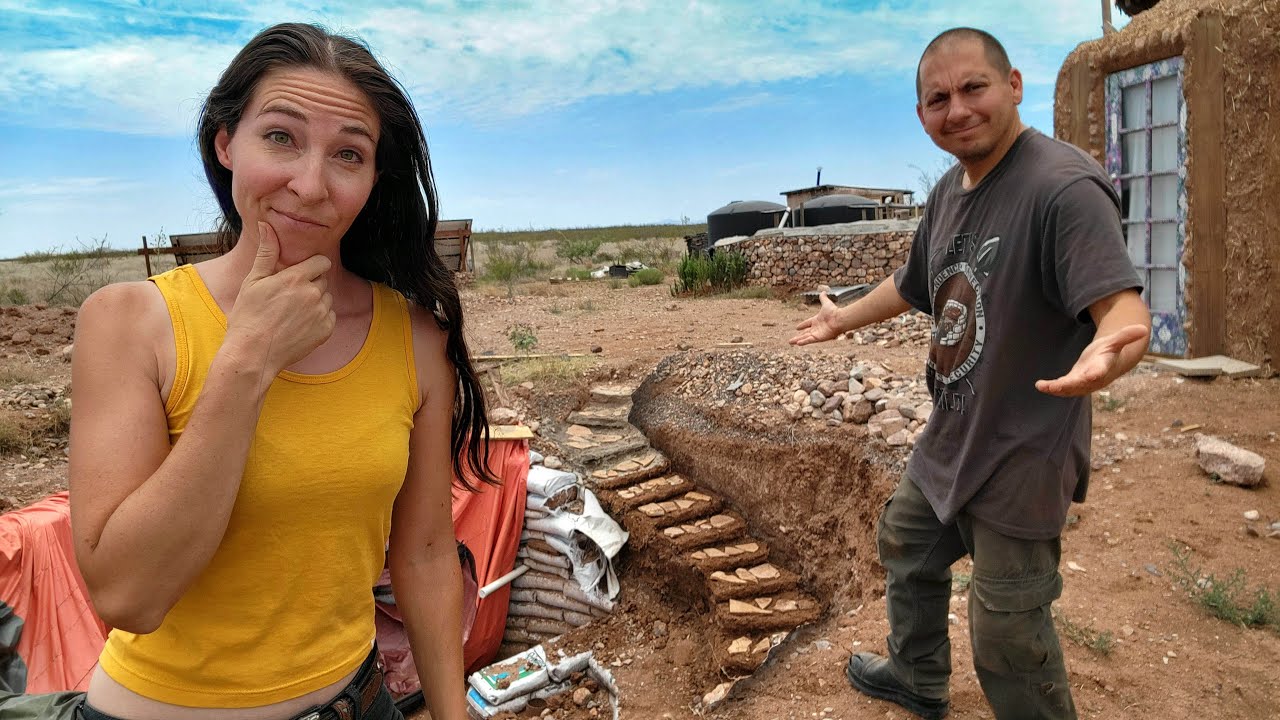 Testing This NEW TECHNIQUE To Protect Our Hand Carved Stairs | Root ...