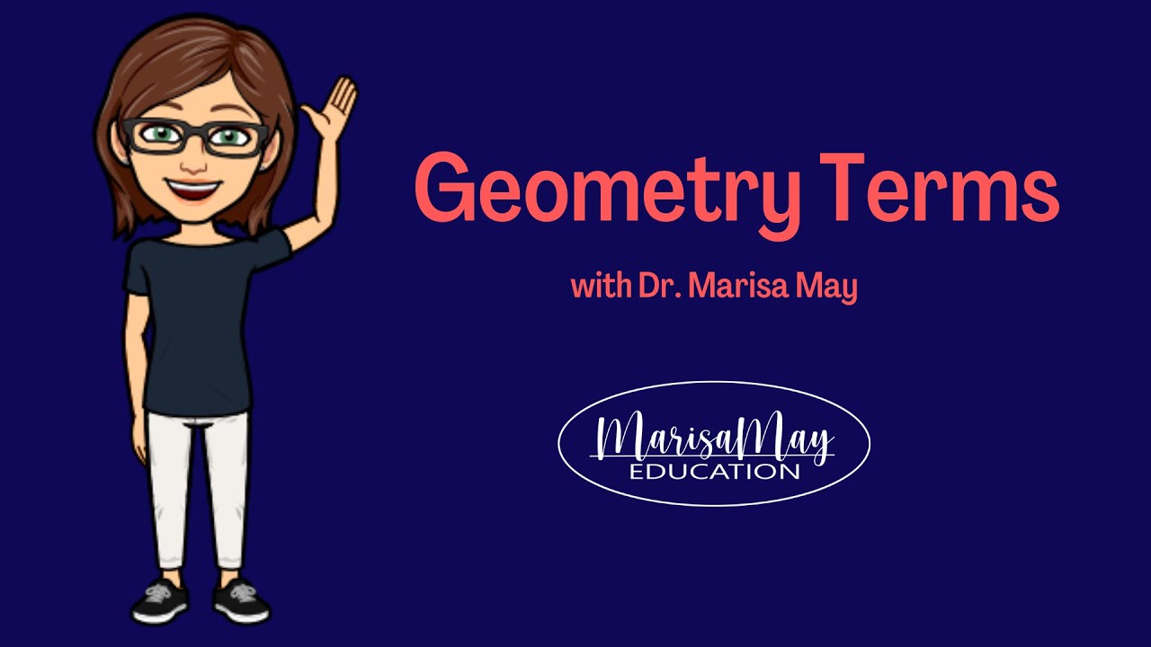 Geometry Terms | Point, Line, Ray, & Angle - YouTube