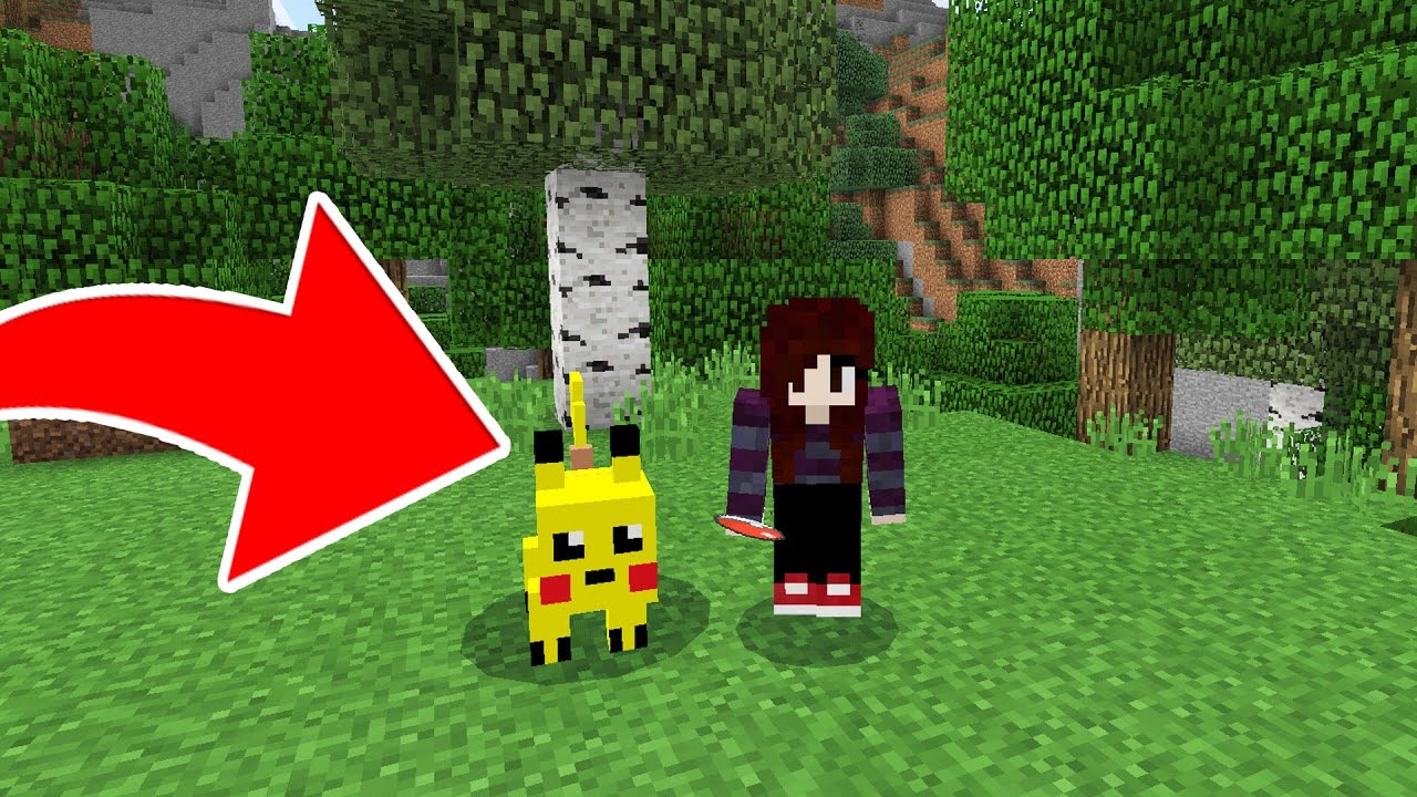 COMO TER O POKEMON PIKACHU NO MINECRAFT POCKET EDITION 0.16.0 (MCPE ...