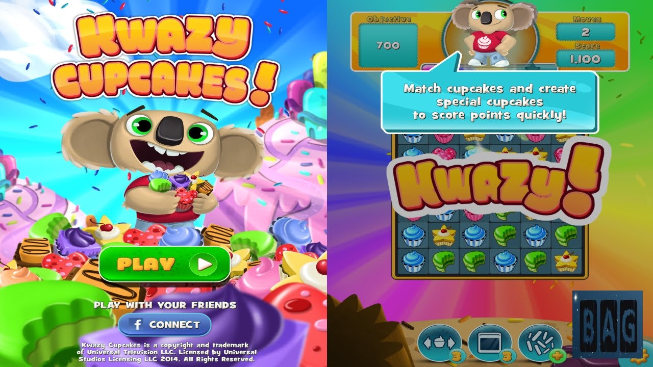 Kwazy Cupcakes (HD GamePlay) - YouTube
