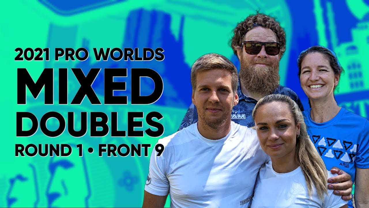 2021 Pro Worlds • R1F9 • Mixed Doubles • Kristin Tattar • Silver Latt ...
