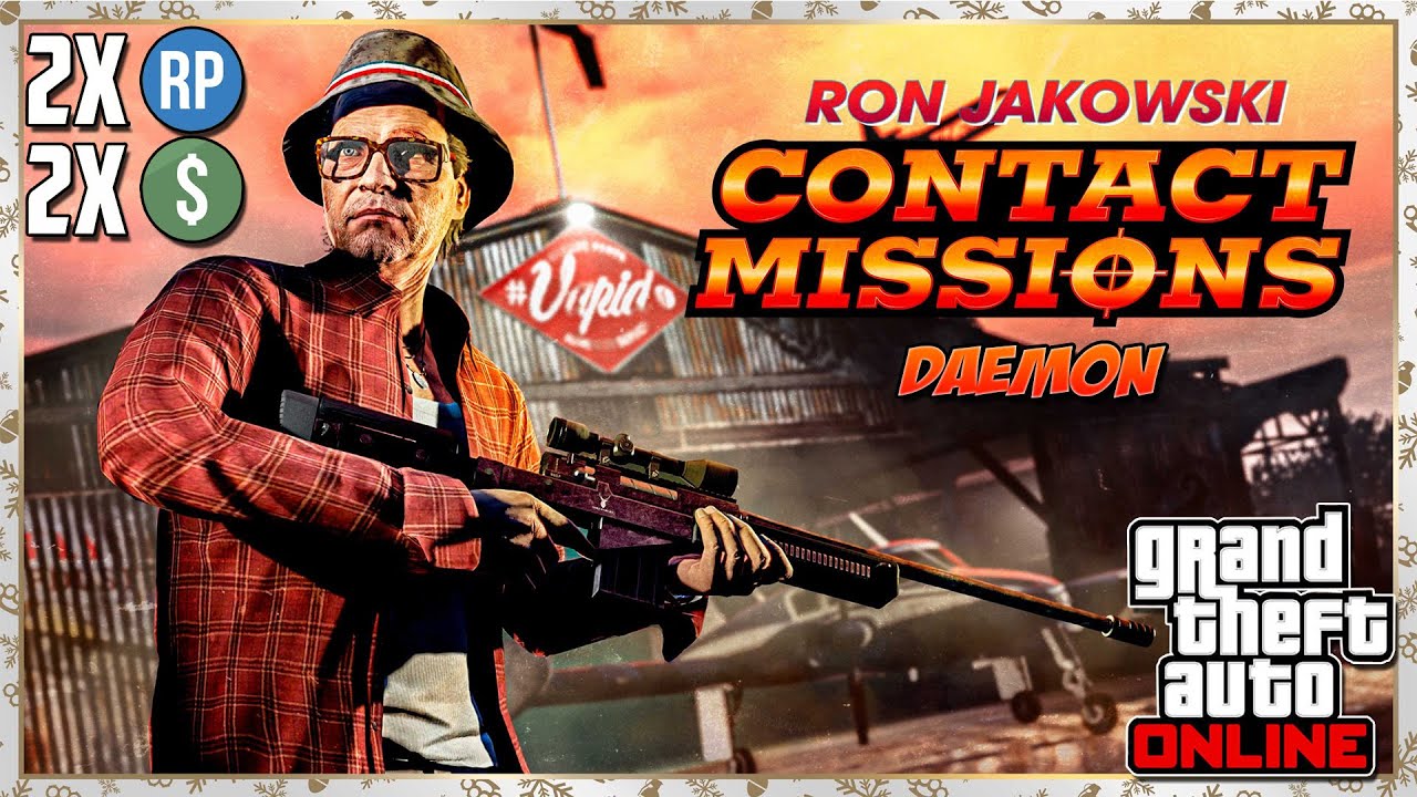 Ron Jakowski Contact Missions - Daemon | GTA 5 Online - YouTube