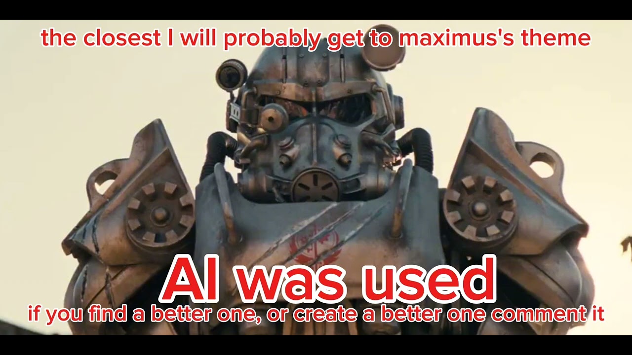 Maximus's theme (Fallout Prime TV series) Brotherhood of steel theme ...